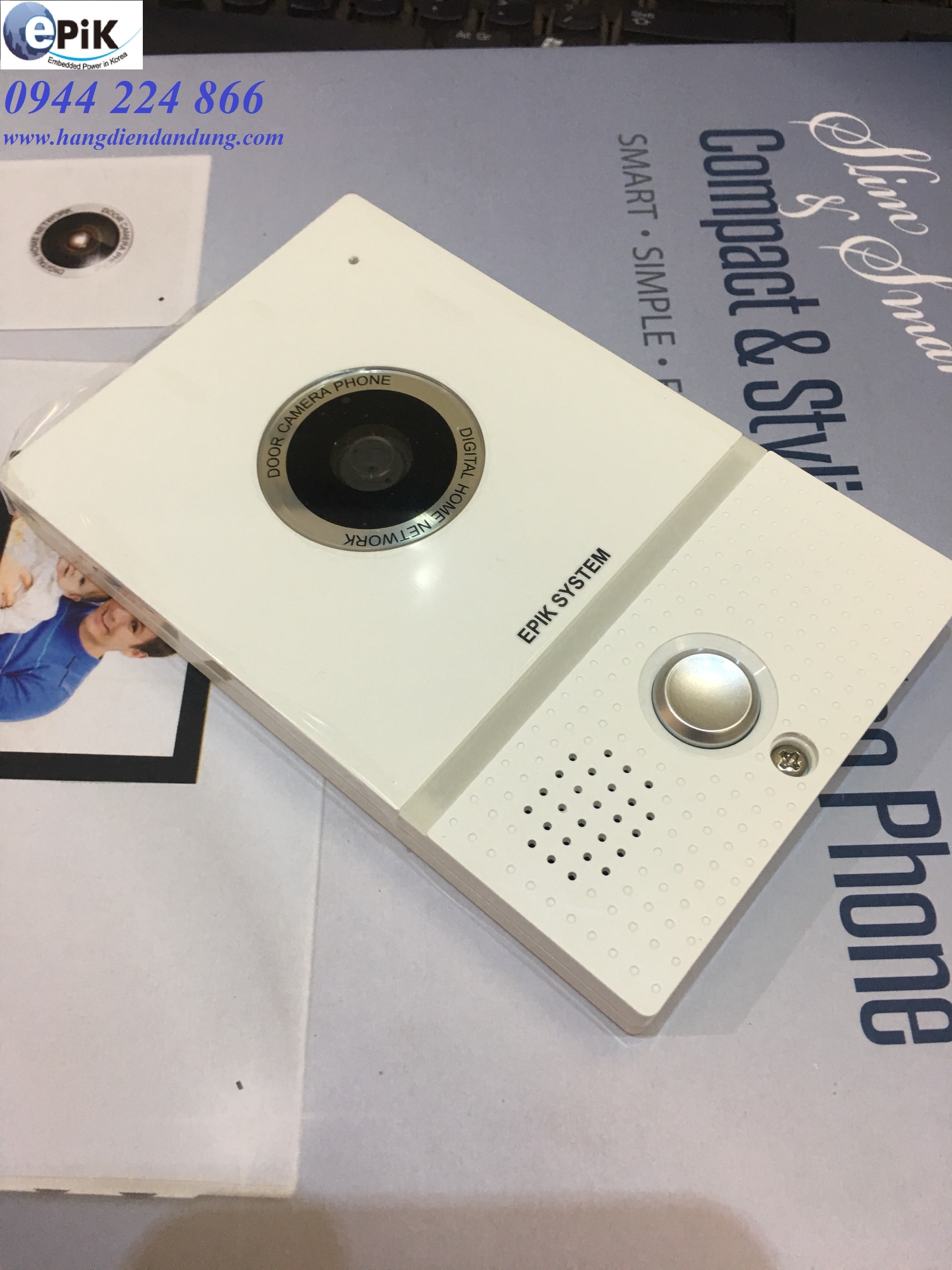 Camera chuông cửa EDPA-103 Epik - AL Electric