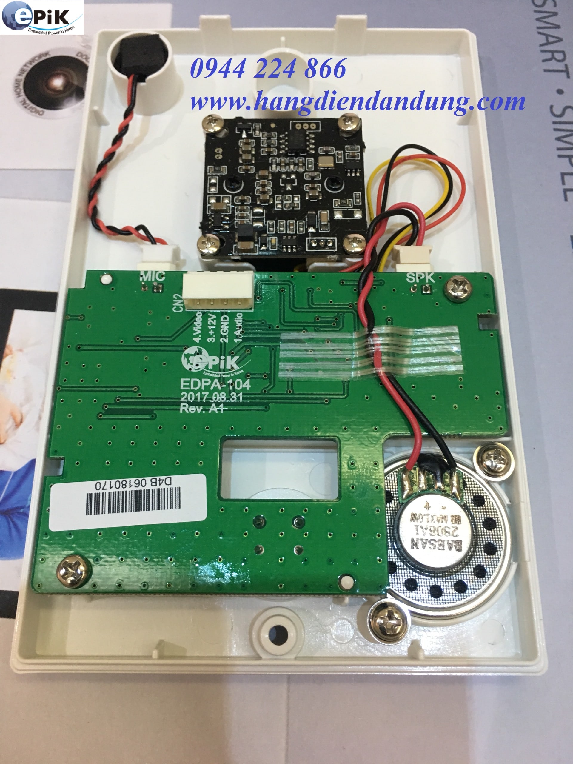 Camera chuông cửa EDPA-103 Epik - AL Electric